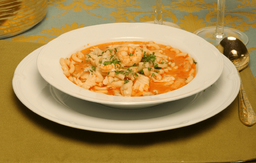 Como Preparar Sopa de Peixe e Coentros - MMO